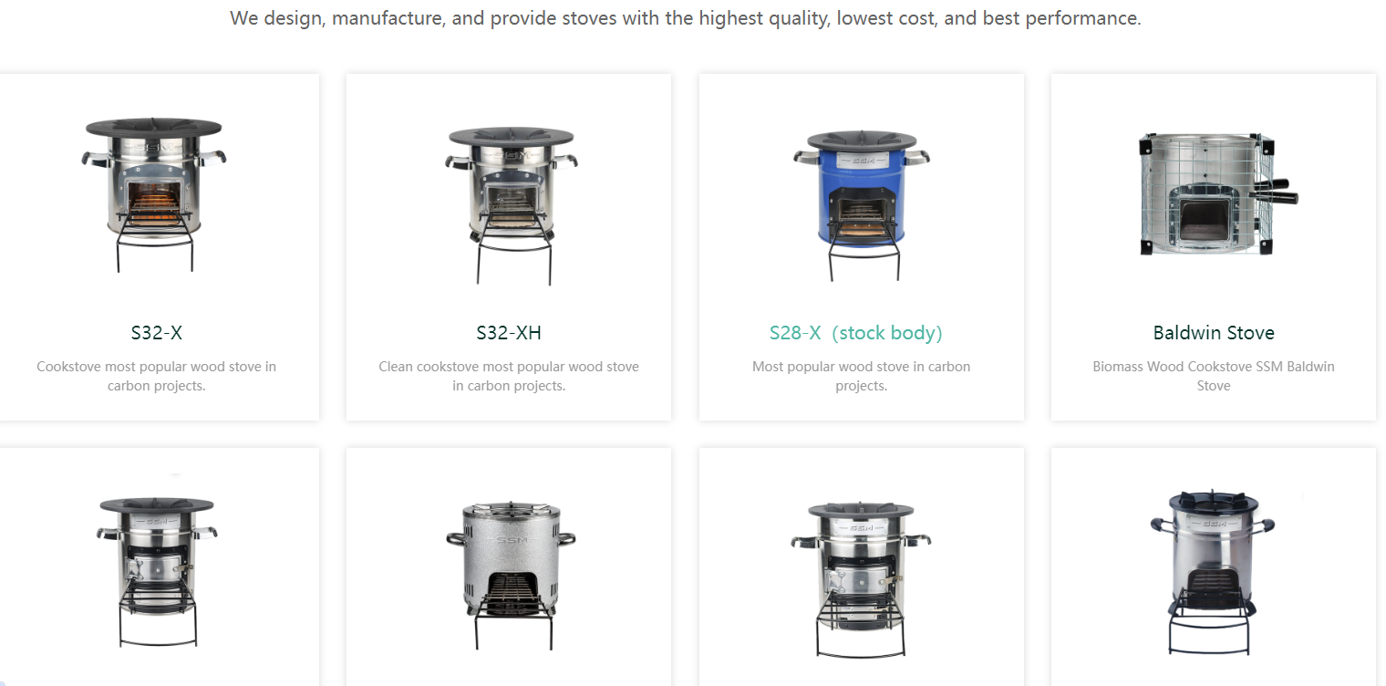 Introduction of SSM Stoves - SSM：Clean Biomass Cookstoves - Making the ...